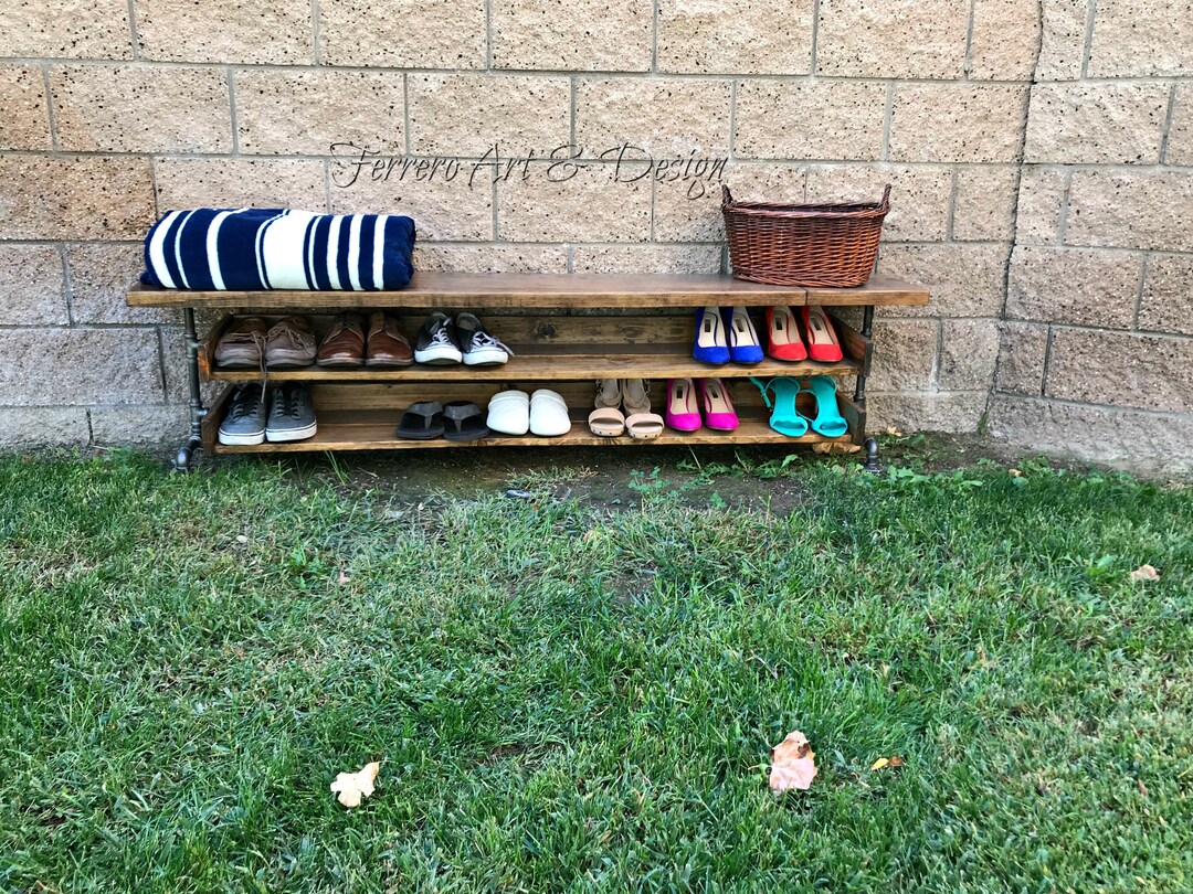 Shoe Rack, Store Decor, Boutique Decor, Closet Organizer, Steampunk ...