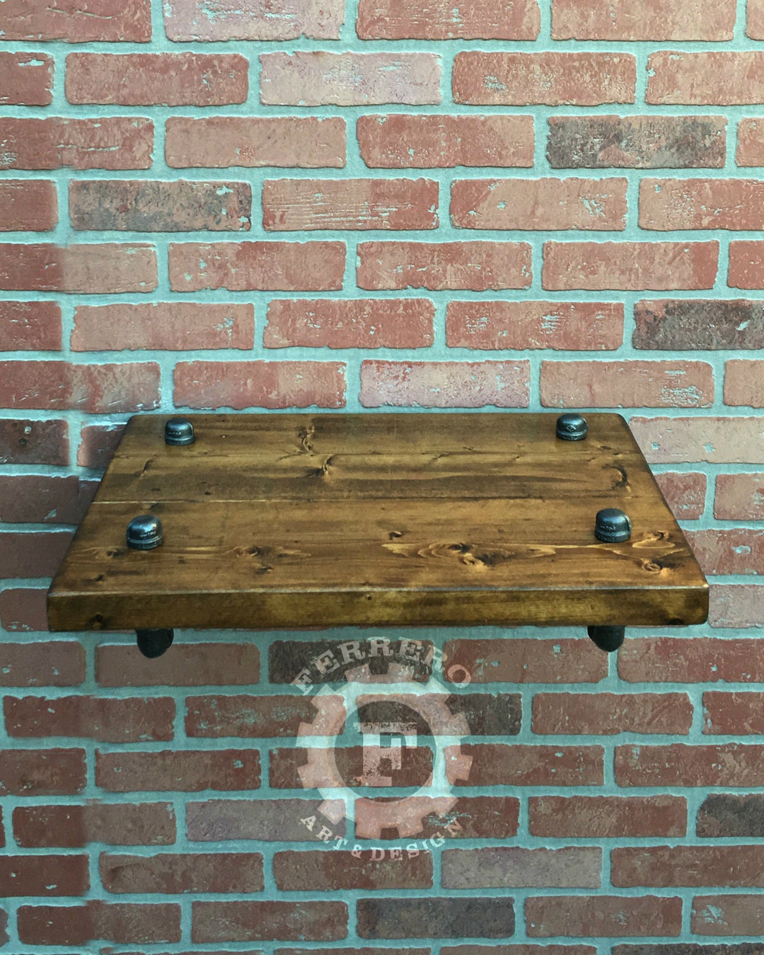 Rustic Shelf, Steampunk Shelf, Industrial Shelf, Wall Shelf, Rustic ...