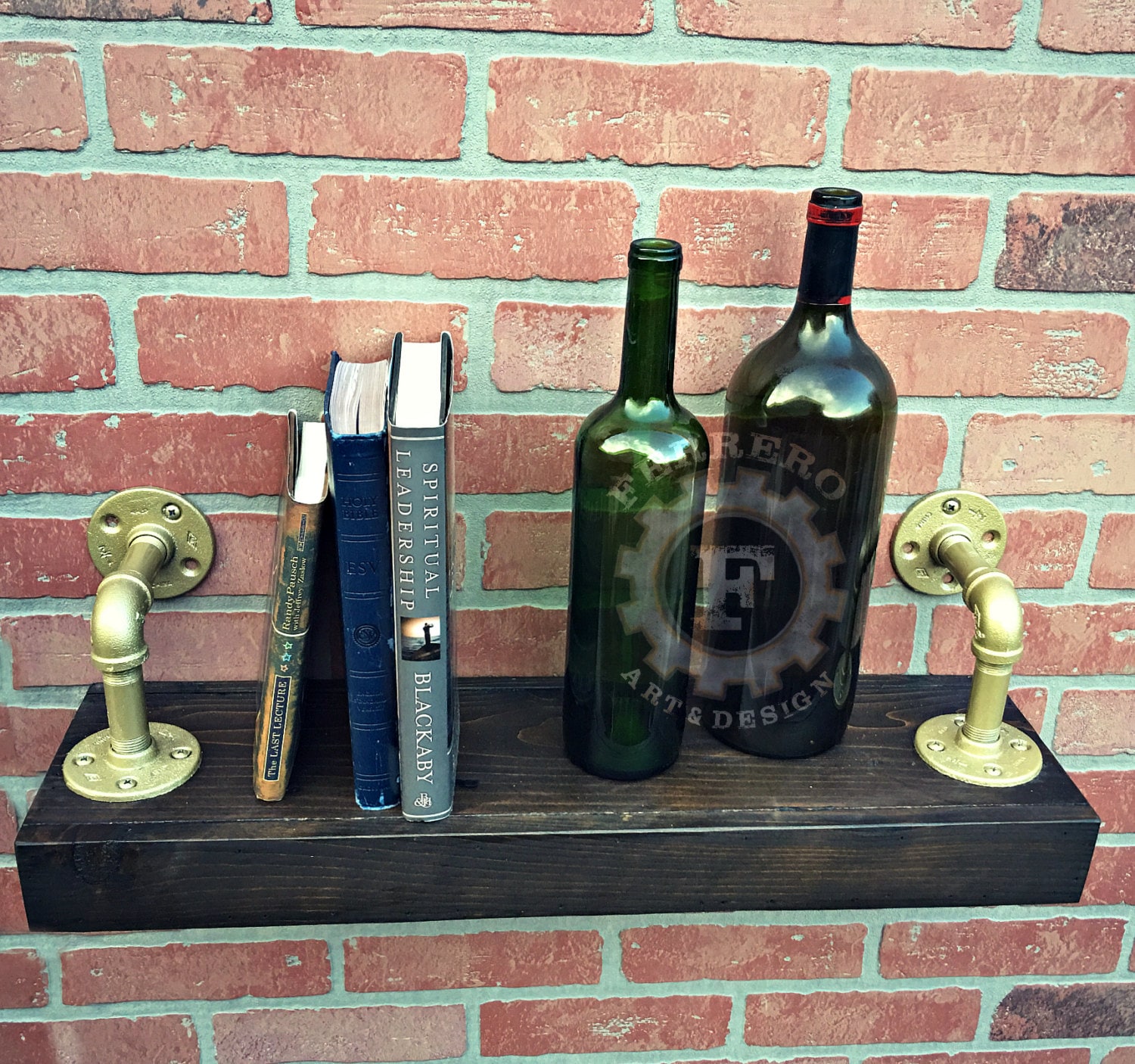 Industrial Shelf Steampunk Shelf Rustic Shelf Pipe Shelf | Etsy