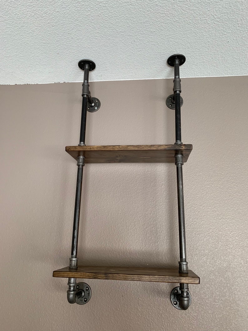 Kitchen Industrial Wall Art Decor Pipe Wood Reclaimed - Etsy