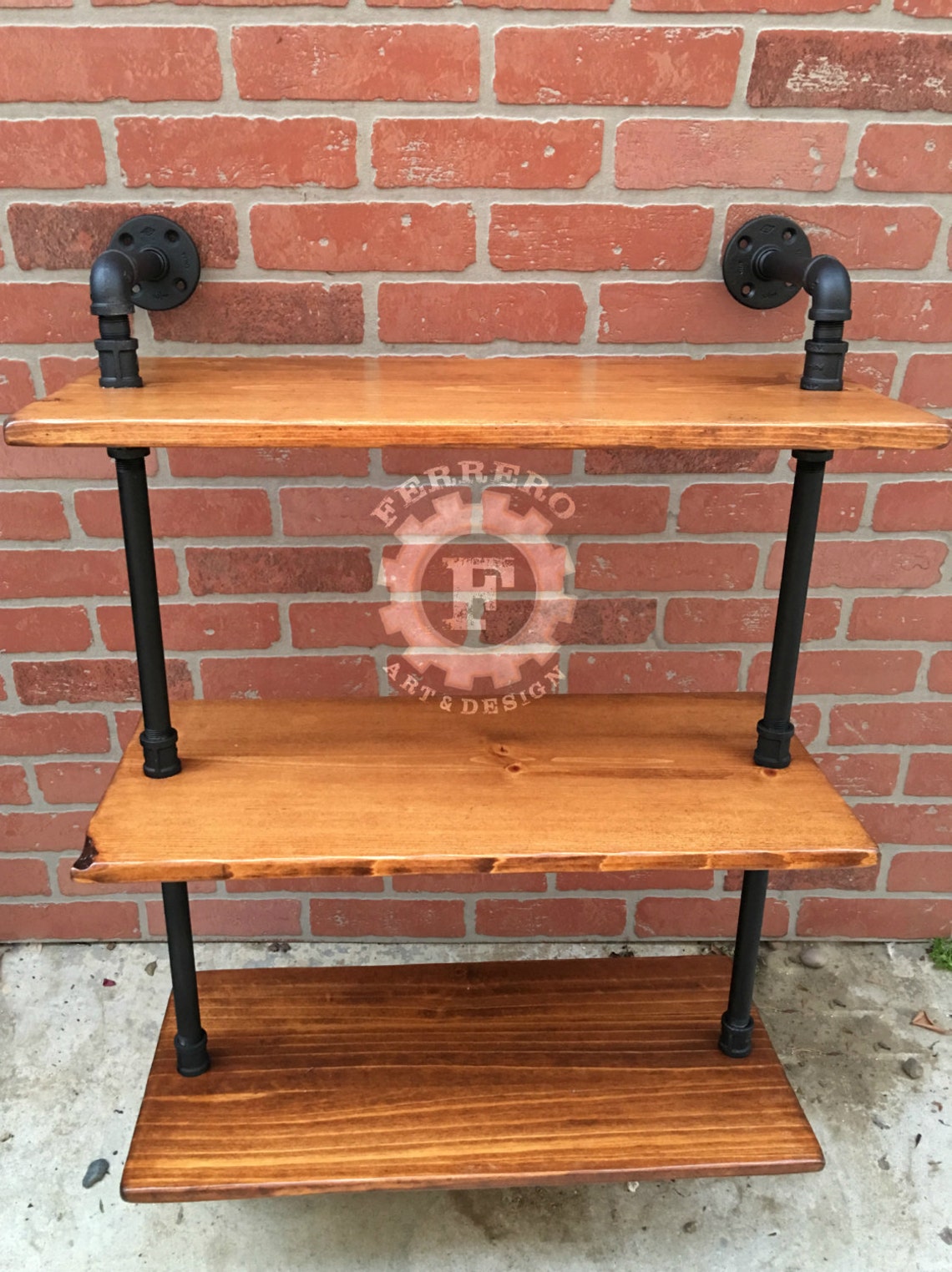 Steampunk Shelf, Industrial Shelves, Book Shelf, Bookshelf, Industrial ...