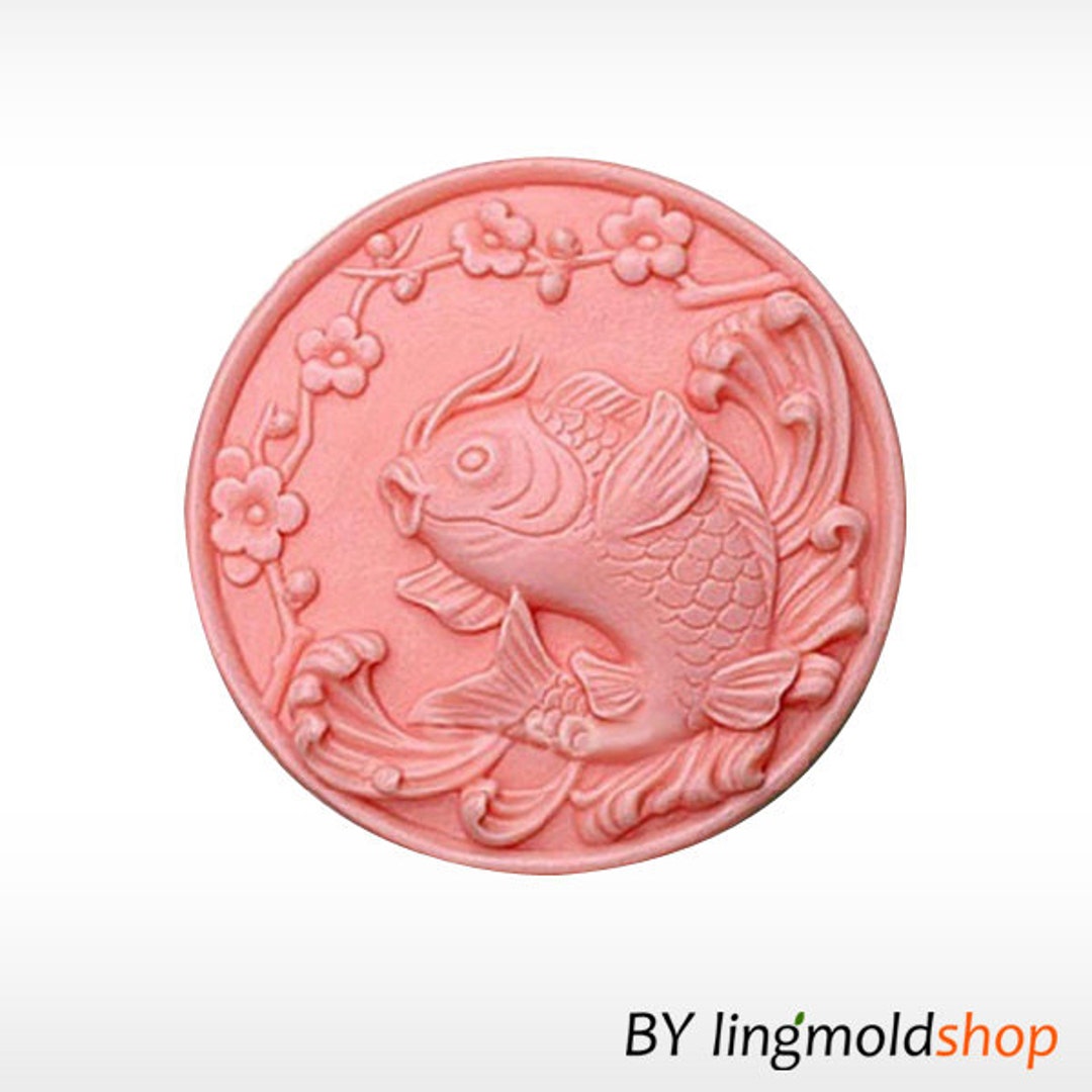 3D Fish Craft Art Silicone Soap Mold Craft Molds DIY Handmade Candle ...