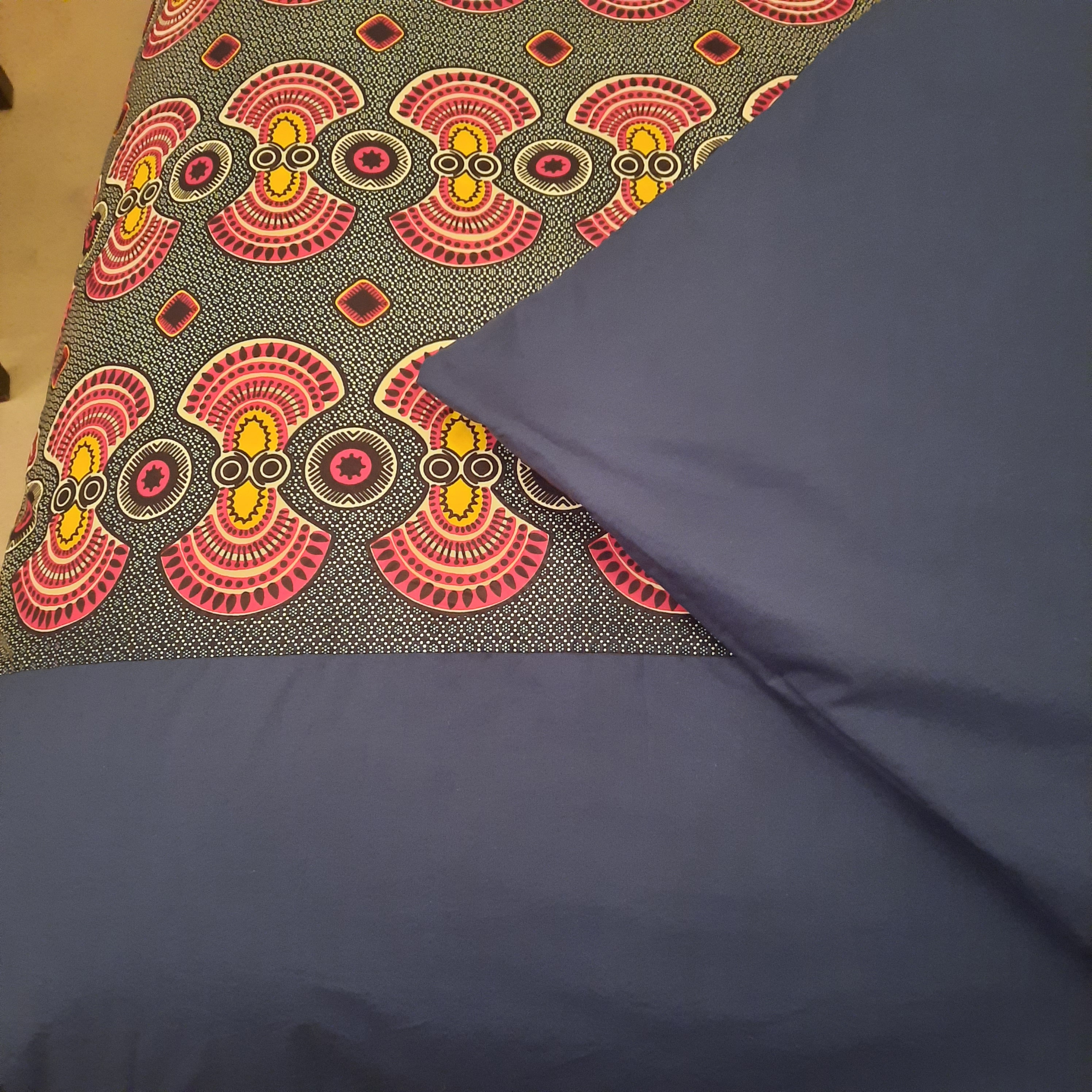 African Print Duvet Set Duvet Cover Ankara Bedding | Etsy
