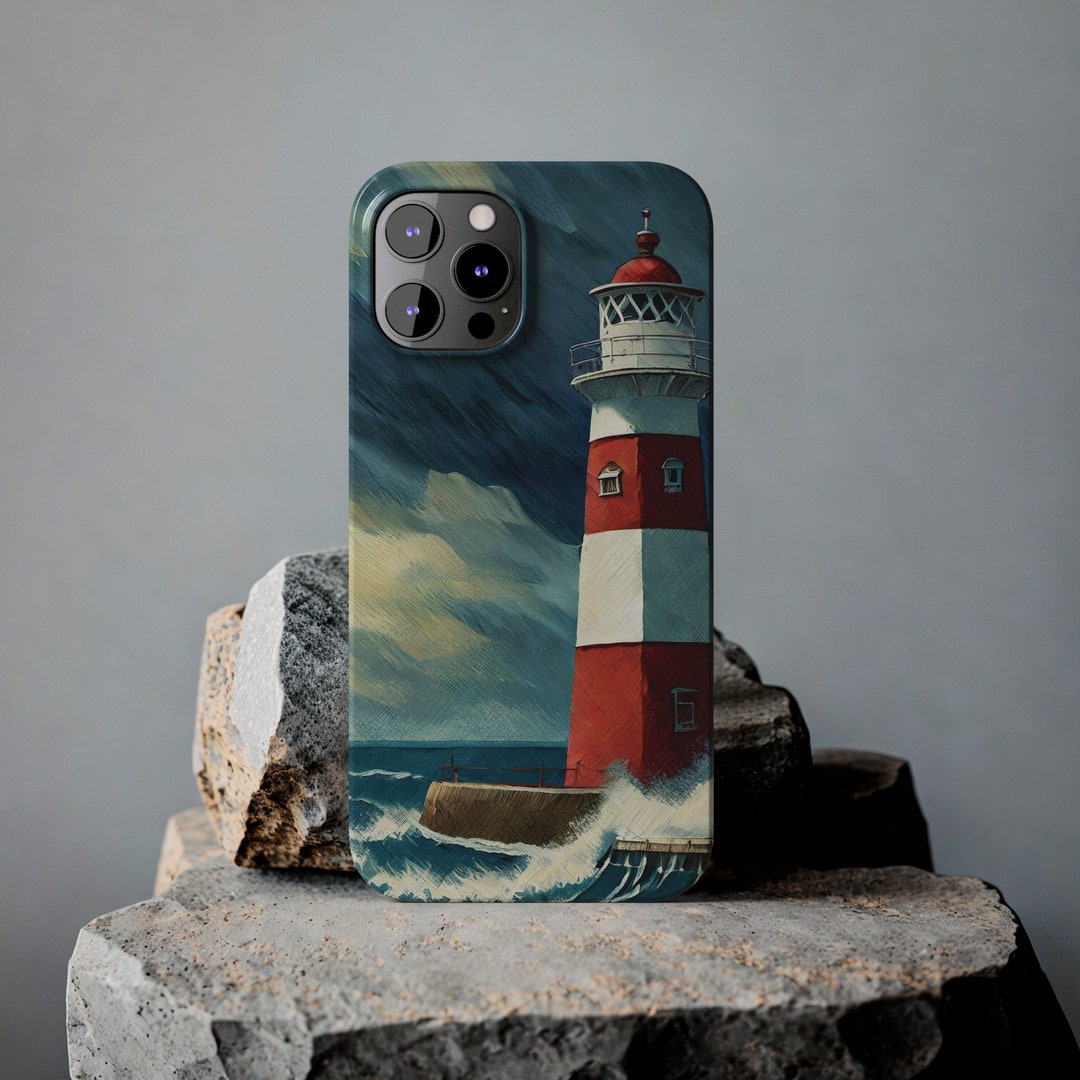 Night Watch Beacon of Hope Lighthouse Case for All iPhone Models 12, 13 ...