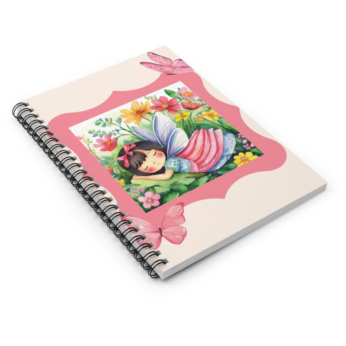 Garden Dreams: Sleeping Fairy Notebook, Fairytale Creatures Journal ...