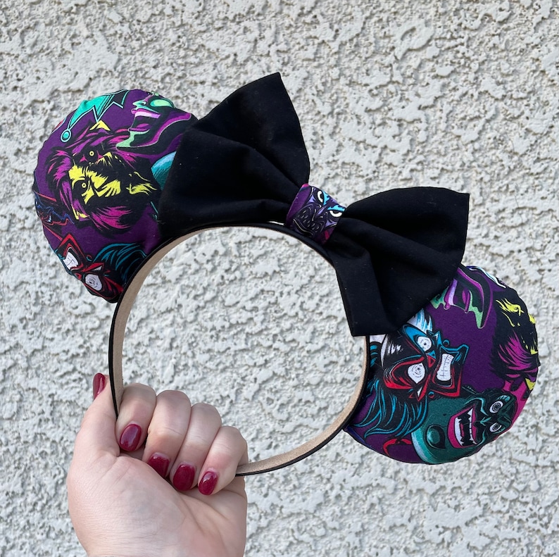 Favorite Villains Disney-inspired Minnie Mickey Ears, Evil Queen ...