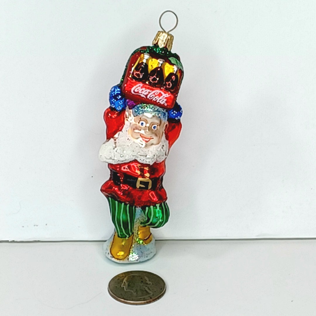 Vintage Coca Cola Polonaise Collection Coca Cola Elves Petite Ornament ...