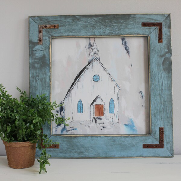 Church Painting - Etsy