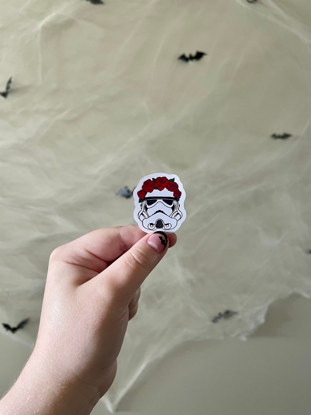 SMALL Stormtrooper White Glossy Sticker NOT Weatherproof - Etsy