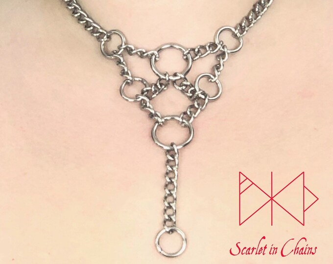 Stainless Steel Summoner Choker Bdsm Day Collar Witch Choker Goth Nu Goth Grunge Necklace Occult ...