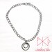 Stainless Steel Mini Eclipse Day Collar Double O Ring Collar BDSM ...