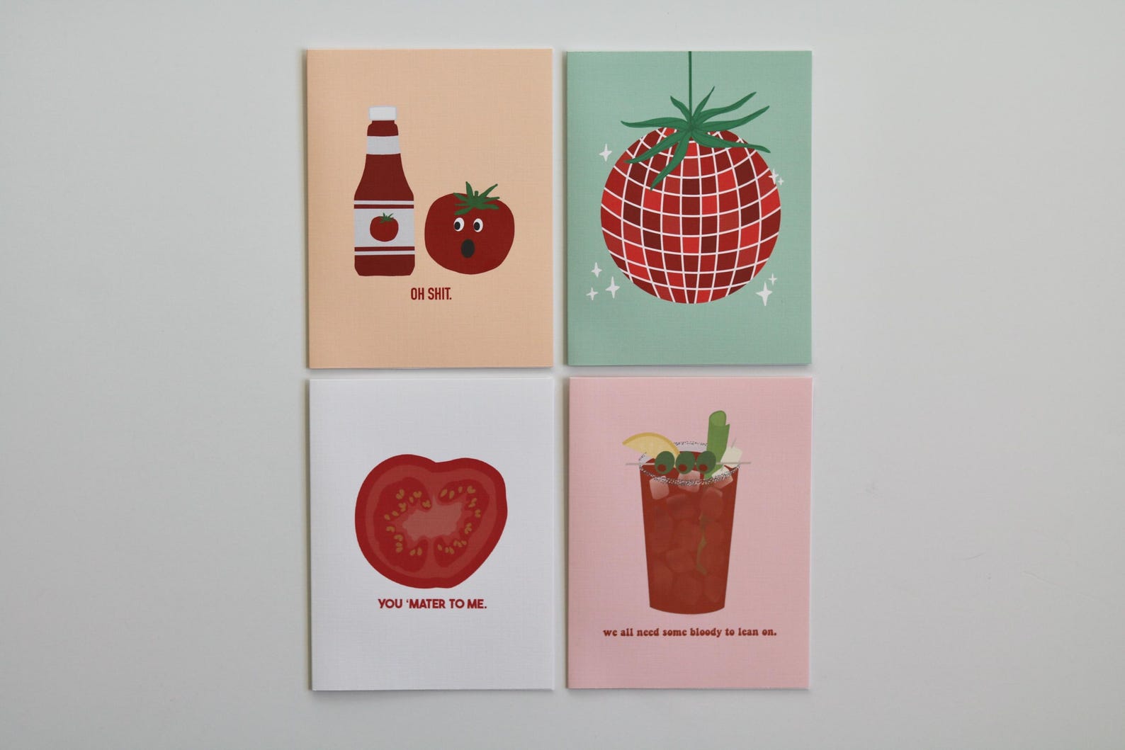 You 'mater to Me Tomato Card – Funny Pun Greeting - Etsy