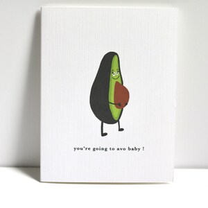 Avo Baby Shower Card – Funny New Parent Gift - Etsy