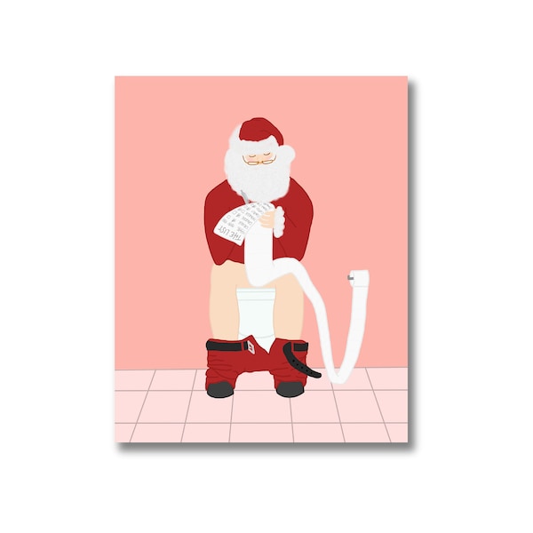 Christmas Bathroom - Etsy