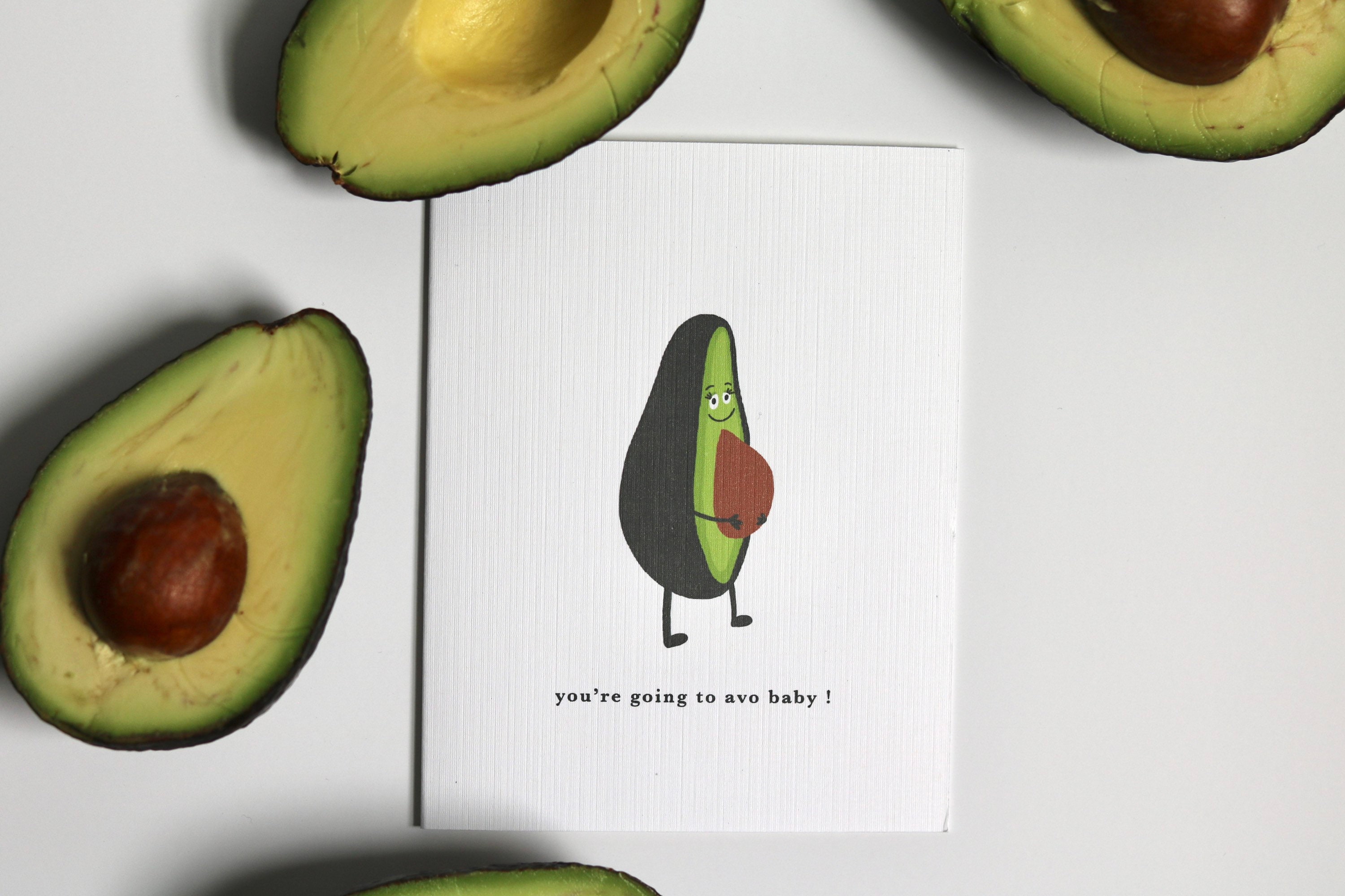Avo Baby Shower Card – Funny New Parent Gift - Etsy