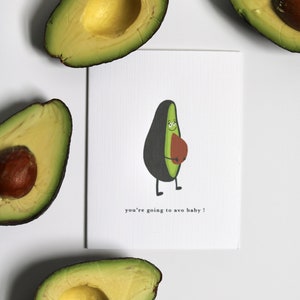 Avo Baby Shower Card – Funny New Parent Gift - Etsy