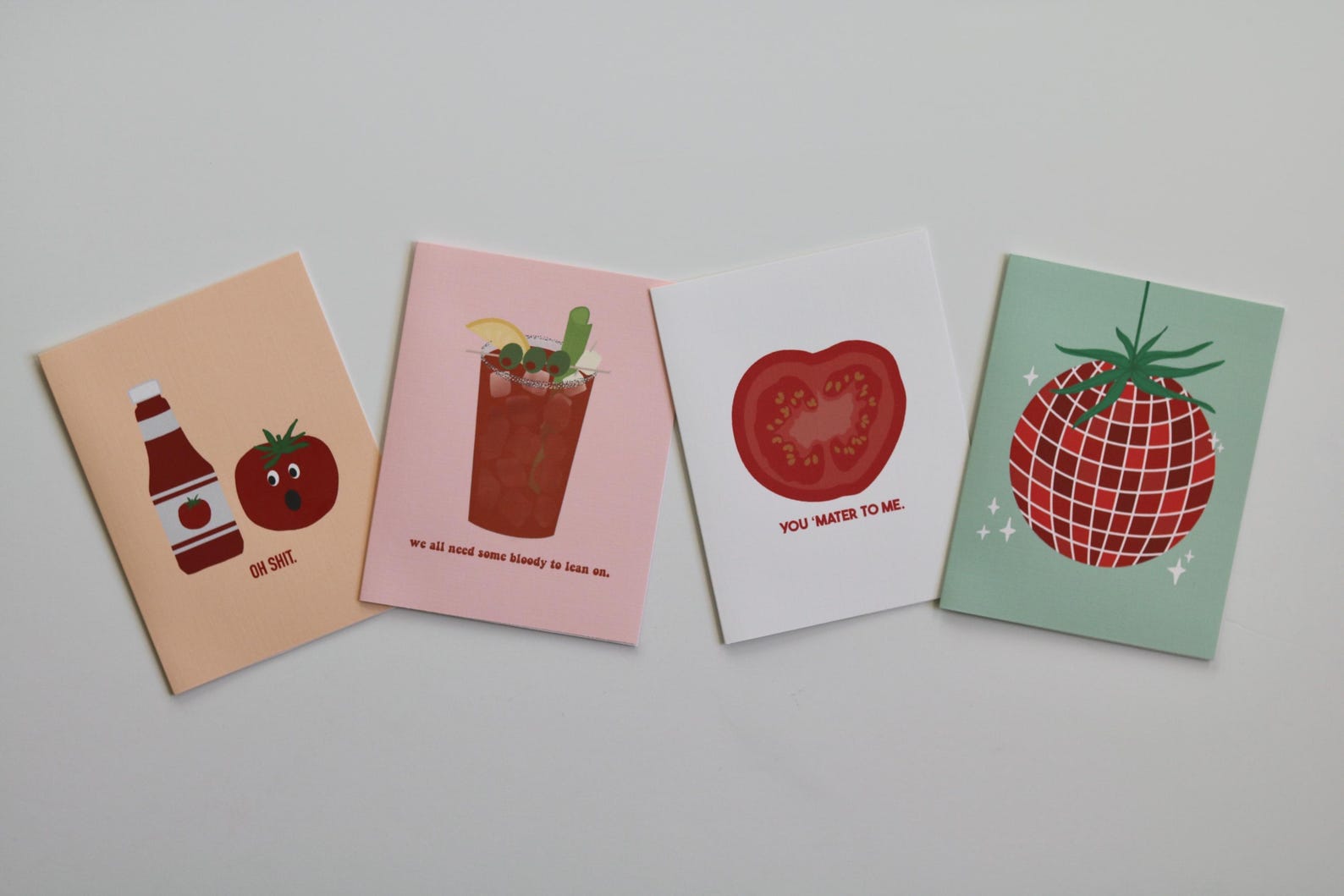 You 'mater to Me Tomato Card – Funny Pun Greeting - Etsy