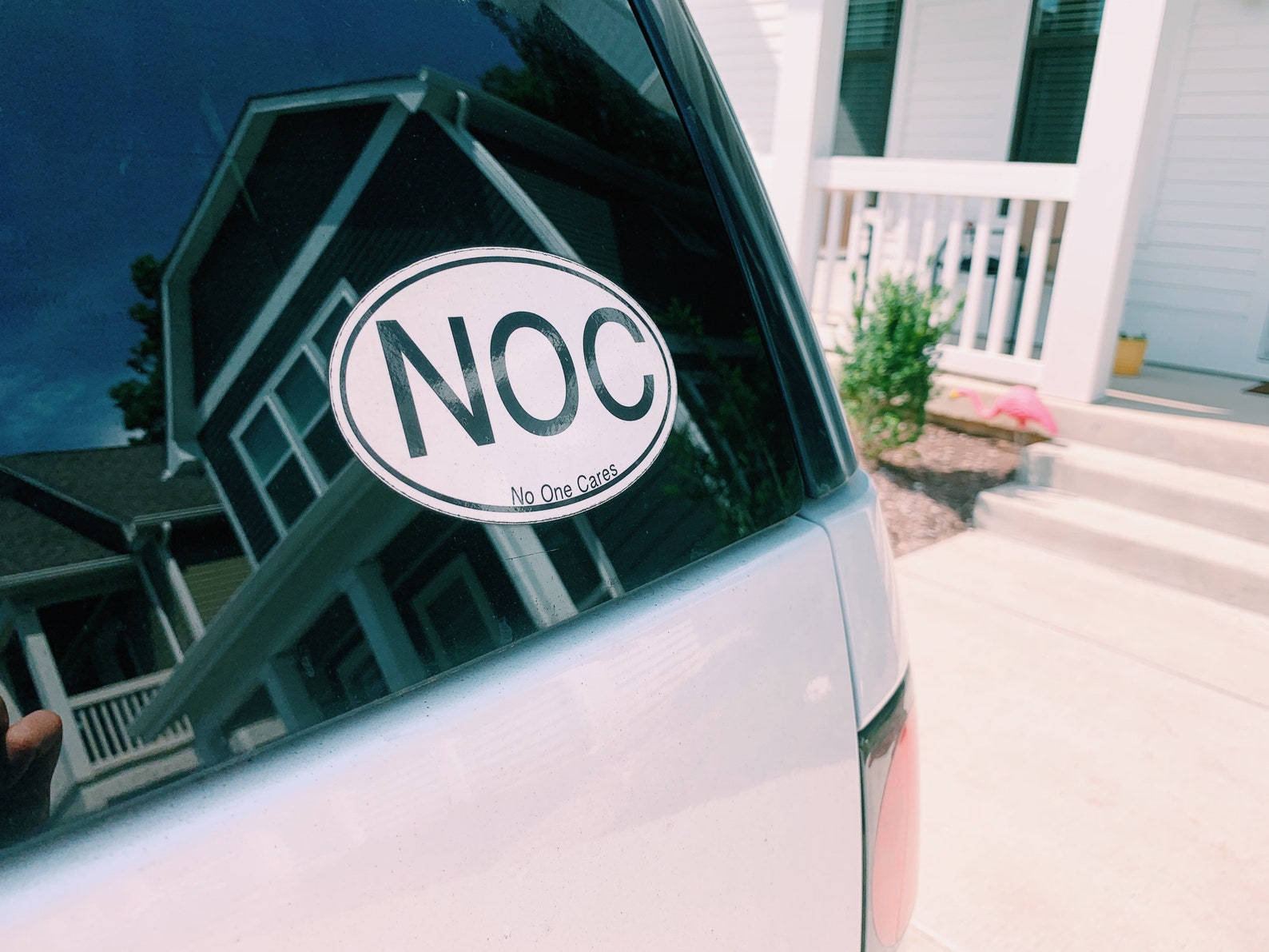 No One Cares Sticker Vinyl Sticker Bumper Sticker // Laptop - Etsy