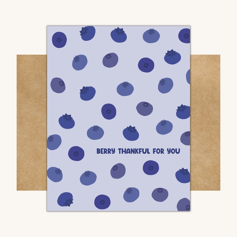 Thankful Card - Etsy
