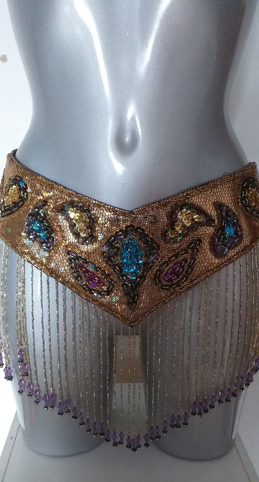 Limited Edition MYSTIC QUEEN Bellydance Oriental Belt - Etsy