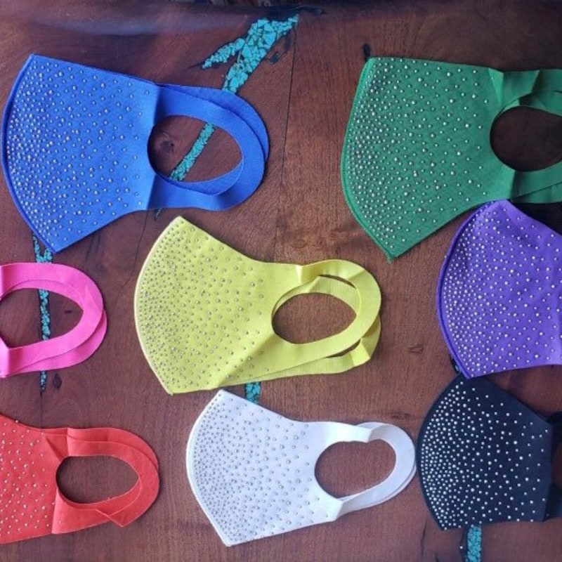 Colorful Face Mask - Etsy