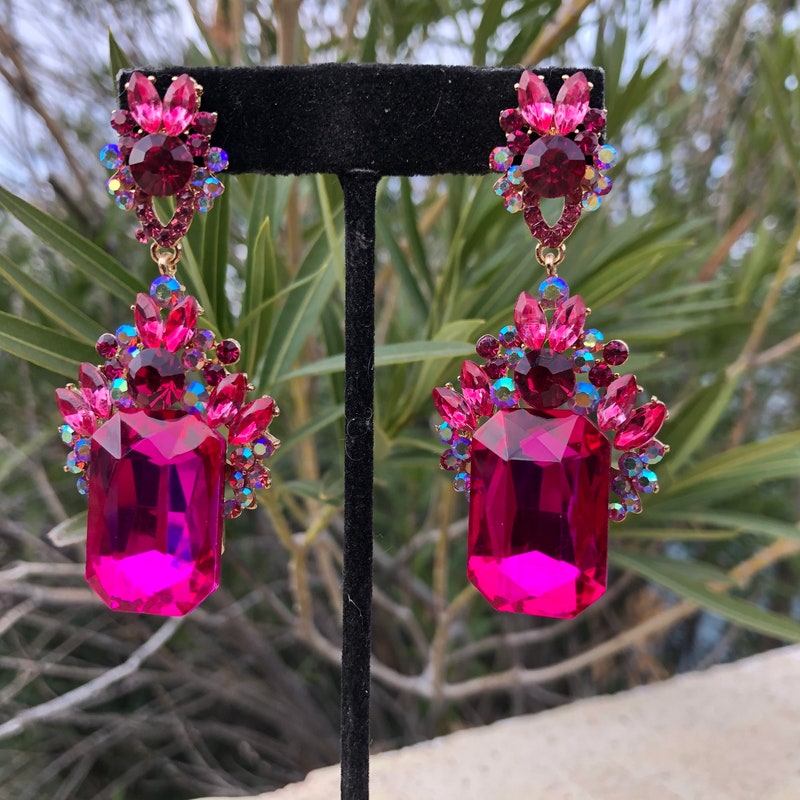 Magenta Necklace - Etsy
