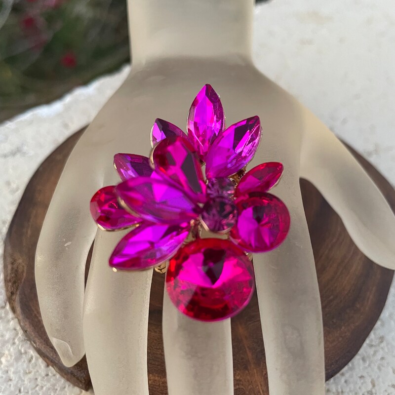 Fuchsia Ring - Etsy
