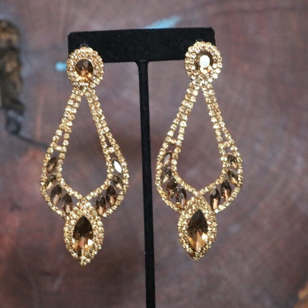 Shop Long Gold Earrings - Etsy