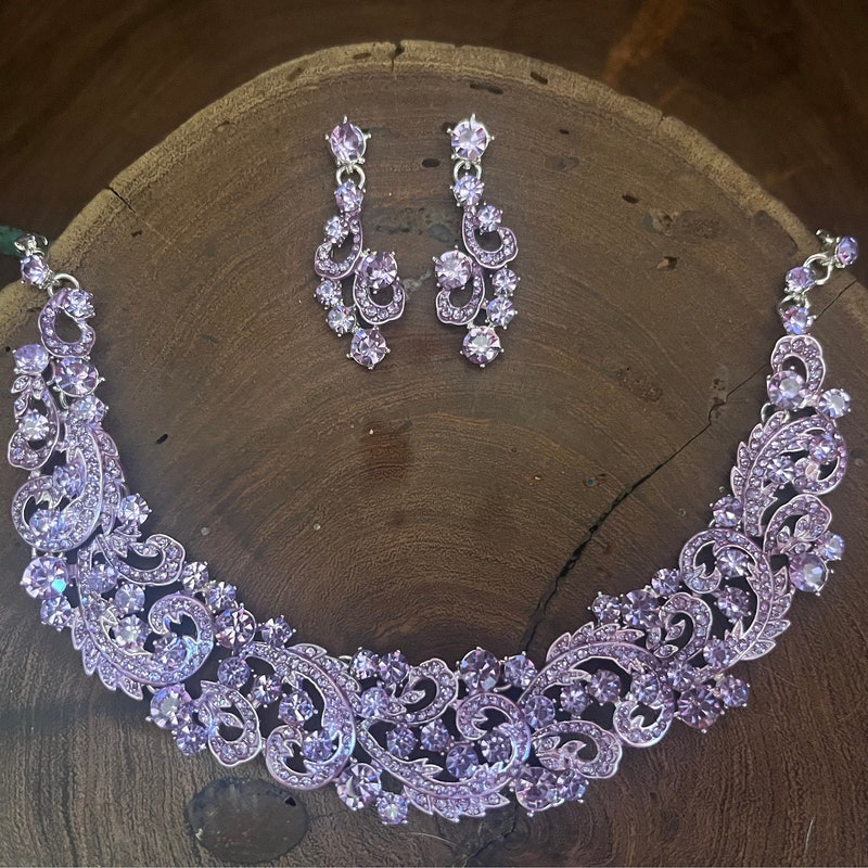 Lavender Necklace - Etsy