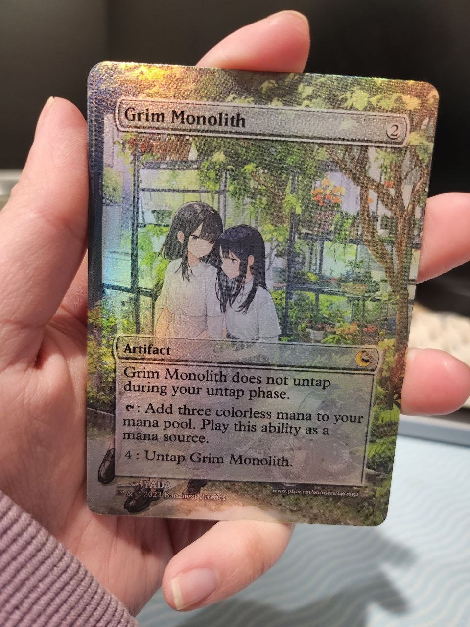 Grim Monolith MTG Proxy V2 - Etsy