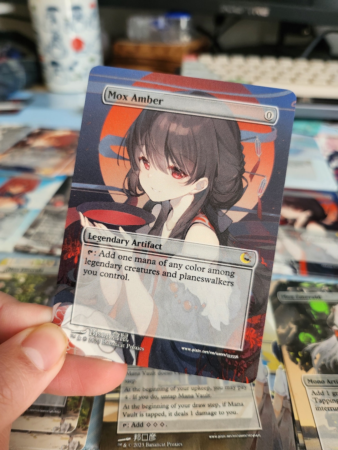 Mox Amber MTG Proxy V1 - Etsy