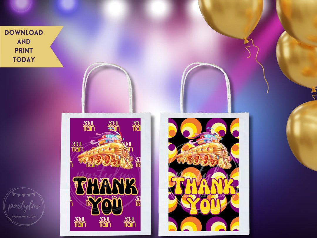 Soul Train Party, Soul Train Theme, Soul Train Party Favors, Soul Train ...