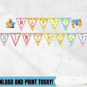 Word Party, Word Party Birthday, Word Party Theme, Word Party Banner ...