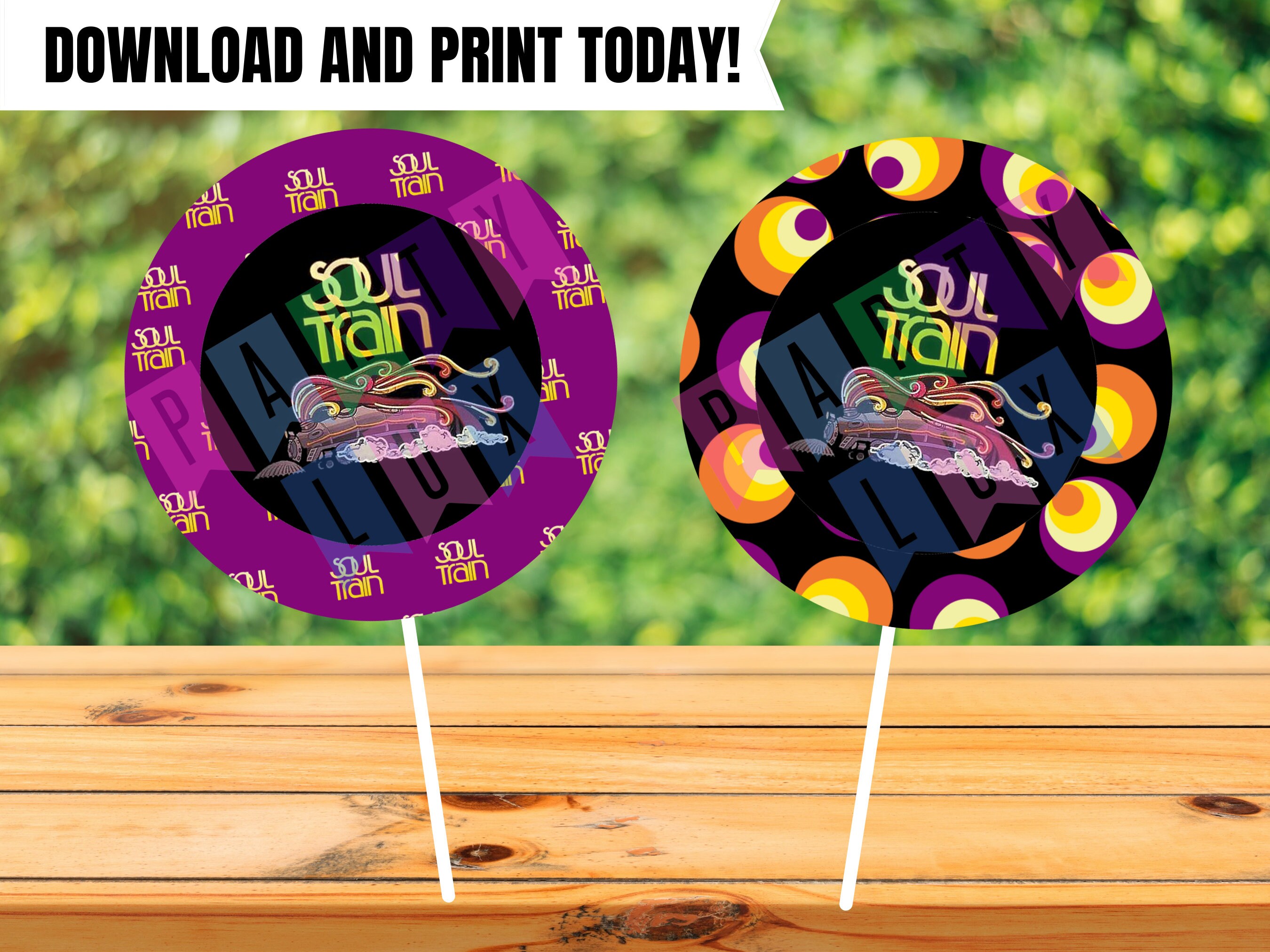 Soul Train Theme Soul Train Party Soul Train Theme Party - Etsy