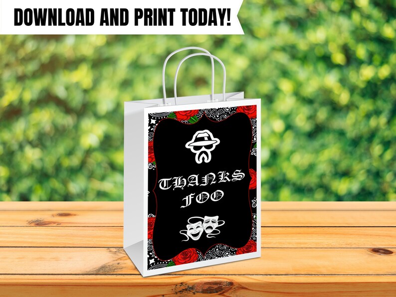 Cholo Party Cholo Party Favors Cholo Bag Labels Chola - Etsy