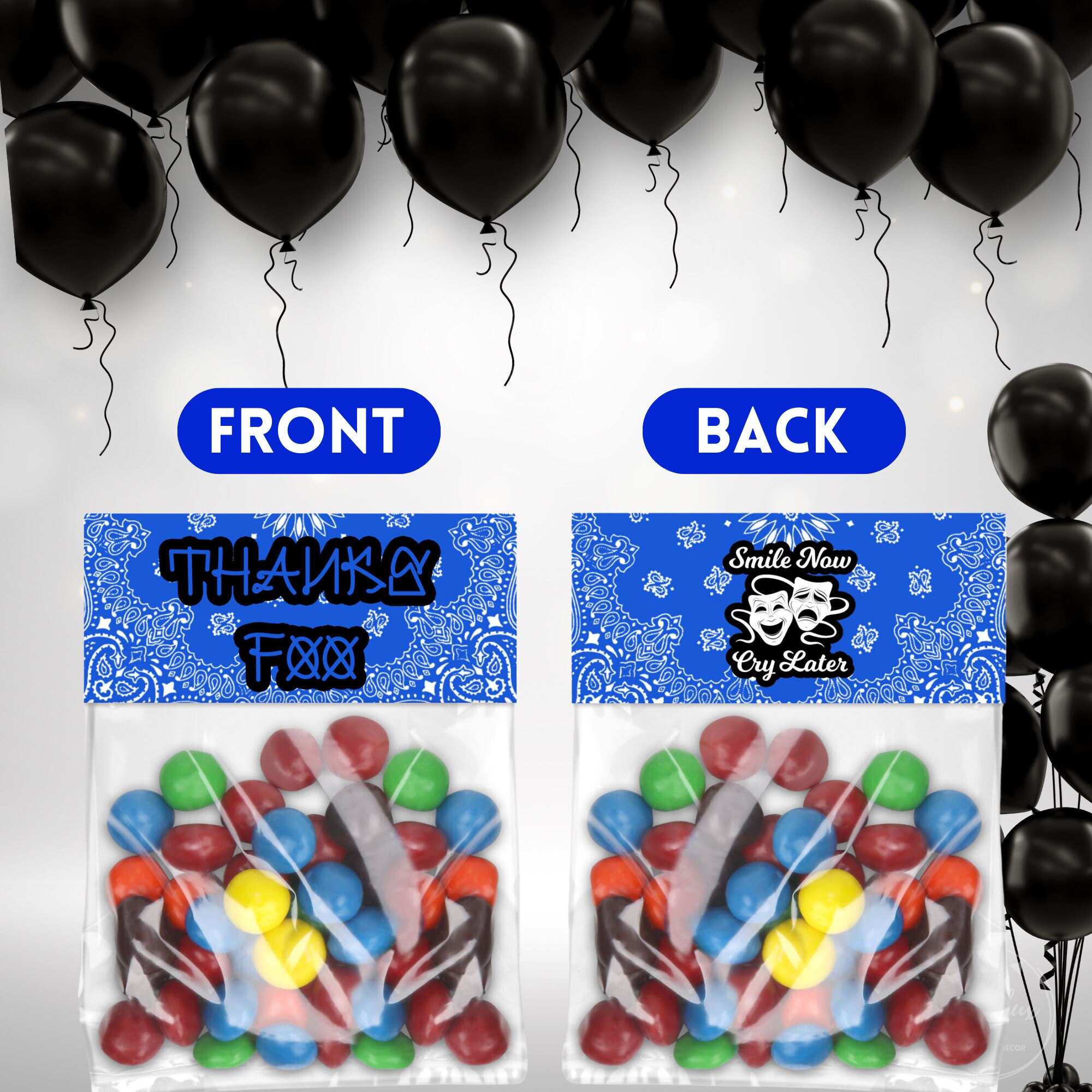 Cholo Party, Cholo Party Favors, Cholo Treat Bag Toppers, Chola Party ...
