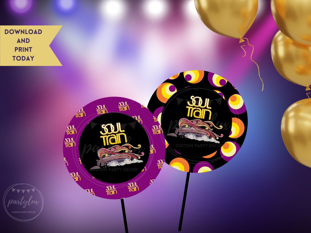 Soul Train Theme Soul Train Party Soul Train Theme Party - Etsy