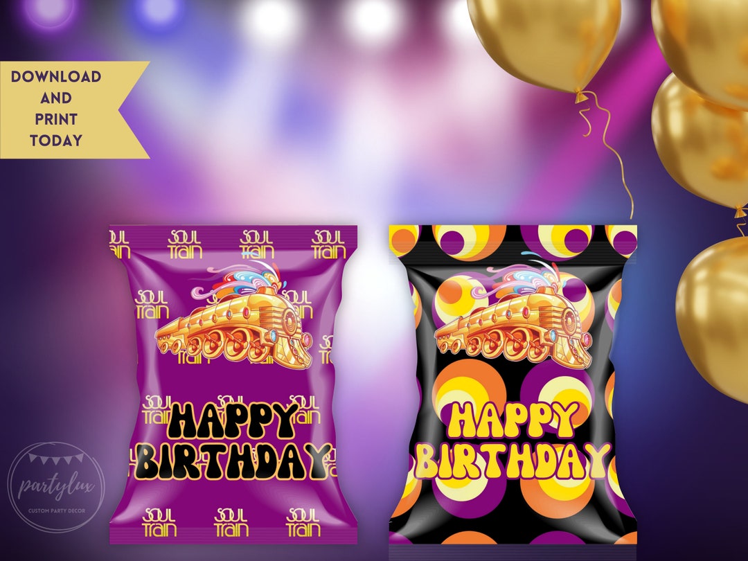 Soul Train Party, Soul Train Theme, Soul Train Chip Bags, Soul Train ...