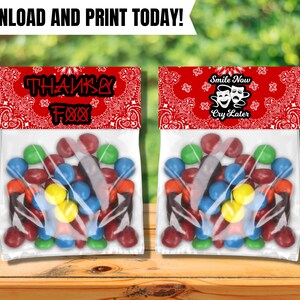 Cholo Party Cholo Party Favors Cholo Treat Bag Toppers | Etsy