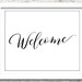 Printable Welcome Sign | Instant Download | DIY Wedding Welcome Sign ...