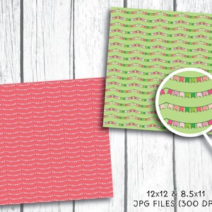 Spring Digital Paper | PRINTABLE Jpg | 8.5 X 11 and 12x12 | Fresh ...
