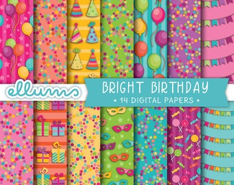 Scrapbook Paper Digital - Etsy