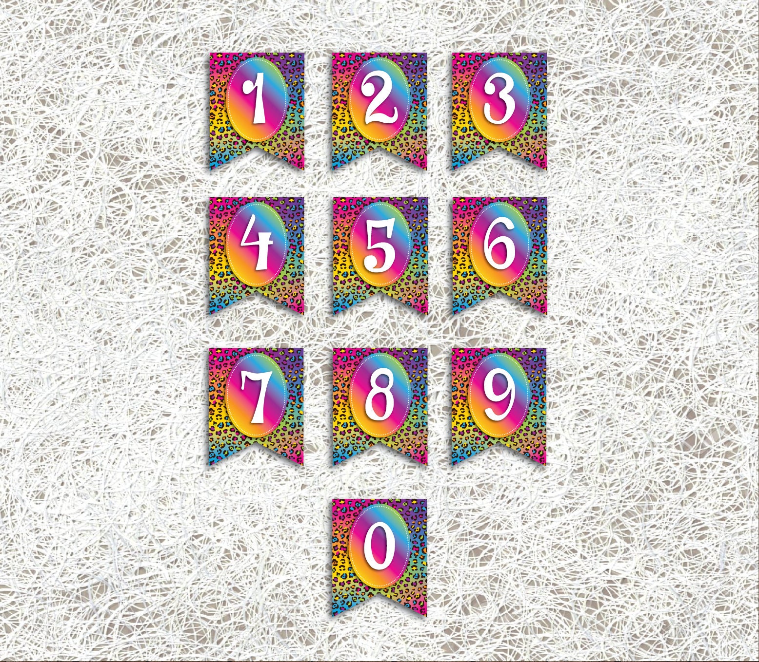 Hello Lisa Banner PRINTABLE Party Supplies Pdf 90s Party - Etsy