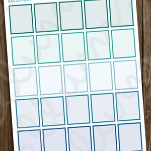 Full Box Stickers PRINTABLE Instant Download Full Boxes - Etsy