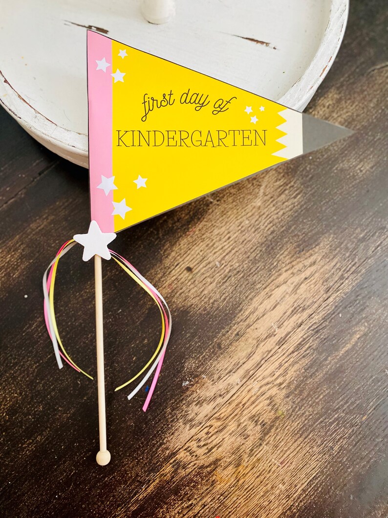 Back to School Pennants, Digital Download, Preschool, K-12, Photo Prop ...