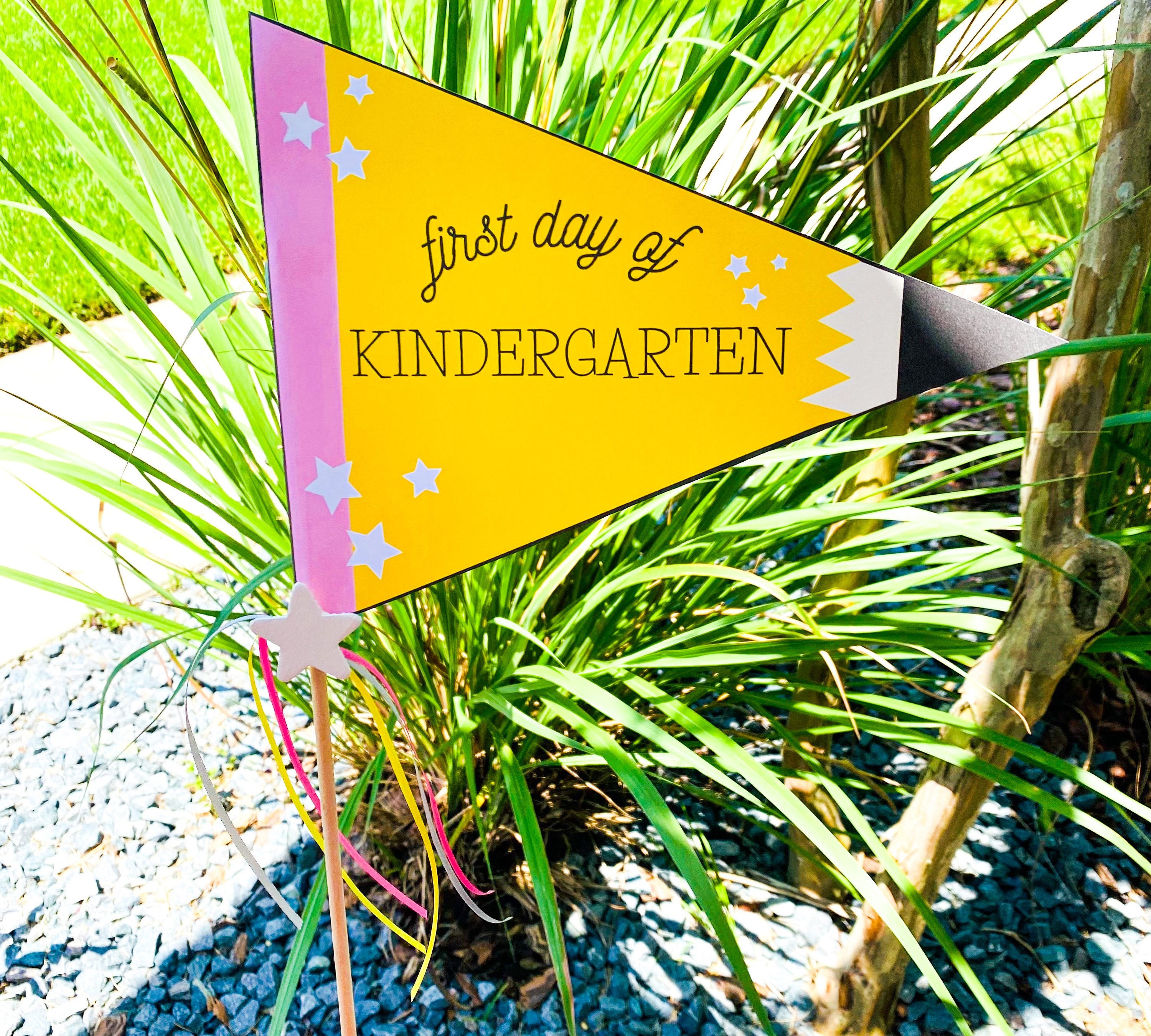Back to School Pennants, Digital Download, Preschool, K-12, Photo Prop ...