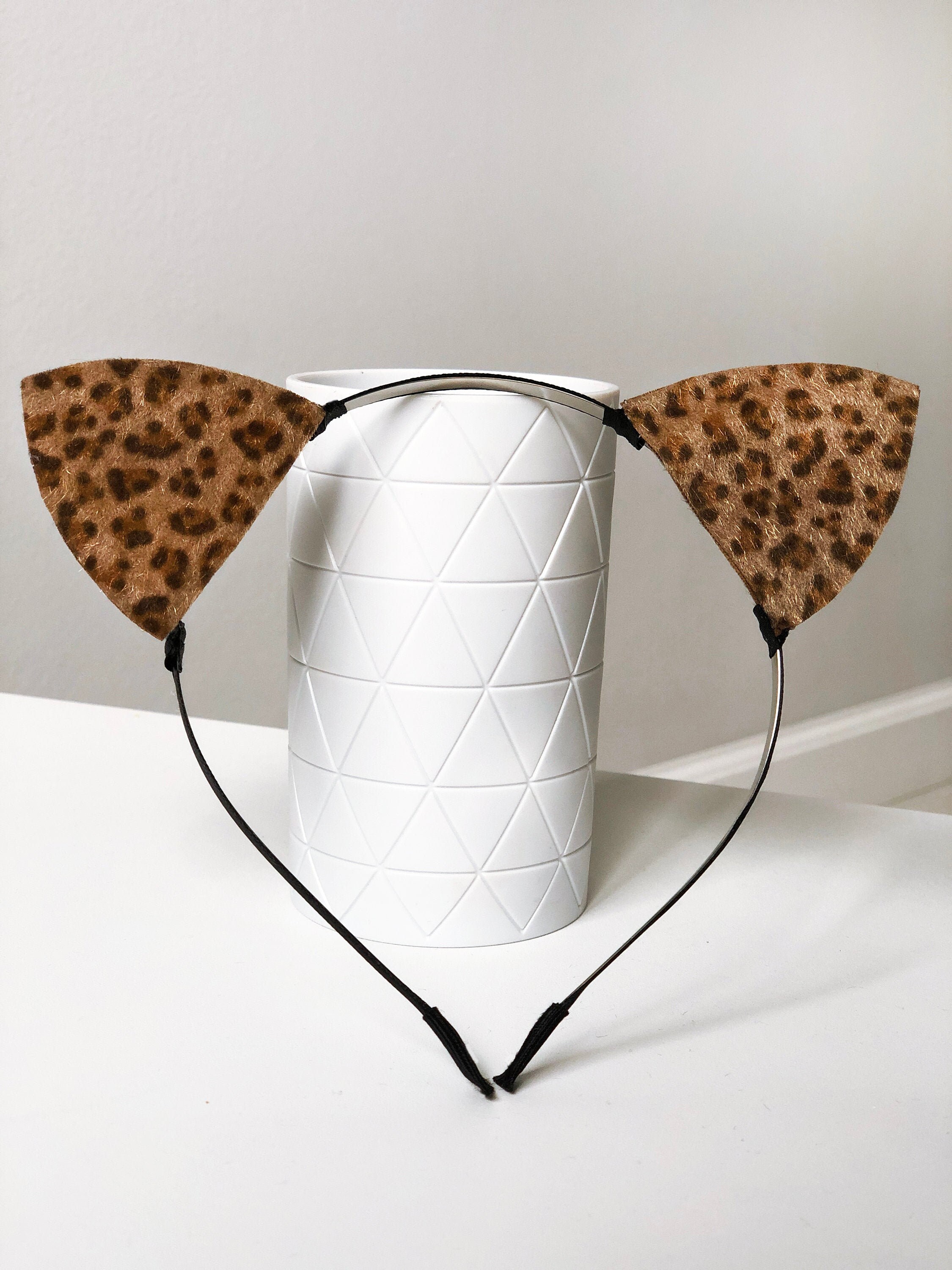 Leopard Ears Headband Animal Ears Costume Ears Realistic - Etsy