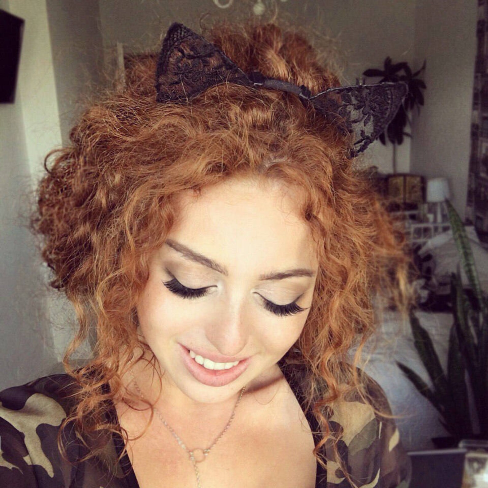 Cat Ears Bachelorette Lace Cat Ears Black Cat Ears Cat Etsy