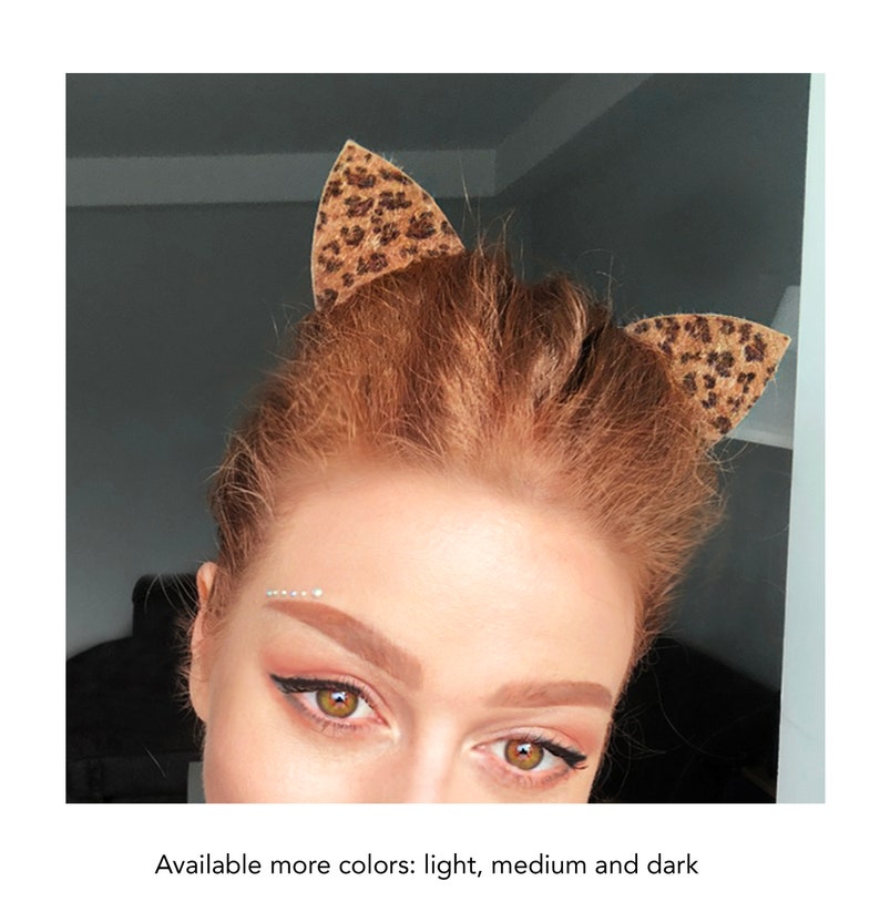 Leopard Ears Headband Animal Ears Costume Ears Realistic - Etsy