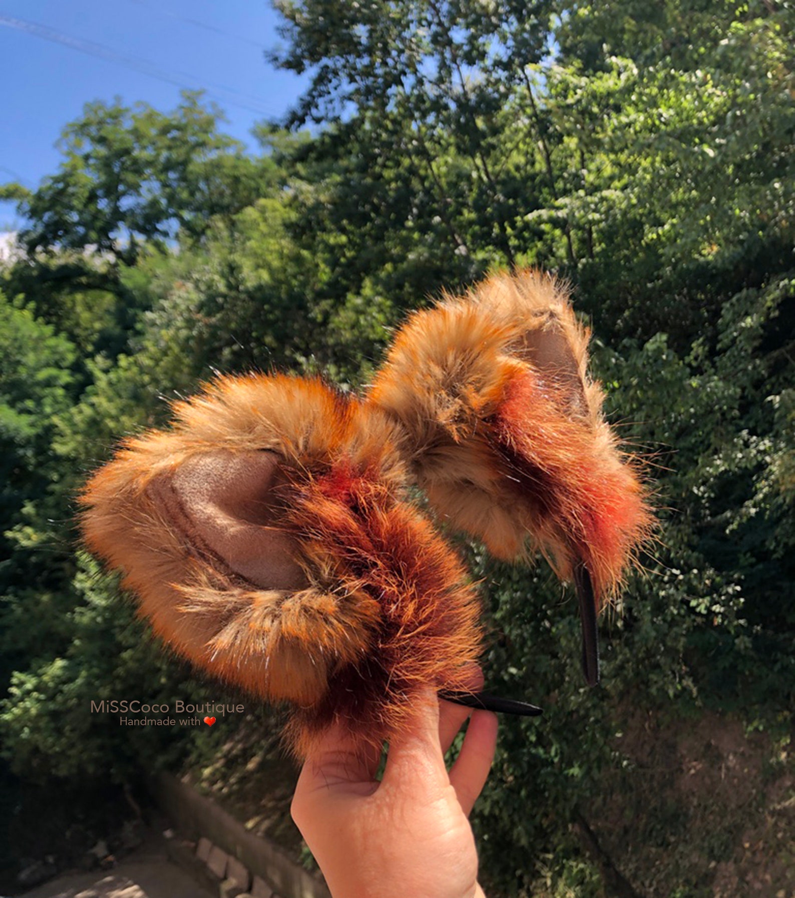 Fox Realistic Fur Ears Fox Ears Headband Halloween Ears - Etsy